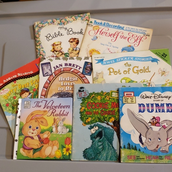 Other | Read Along Books 8 Book Set | Poshmark